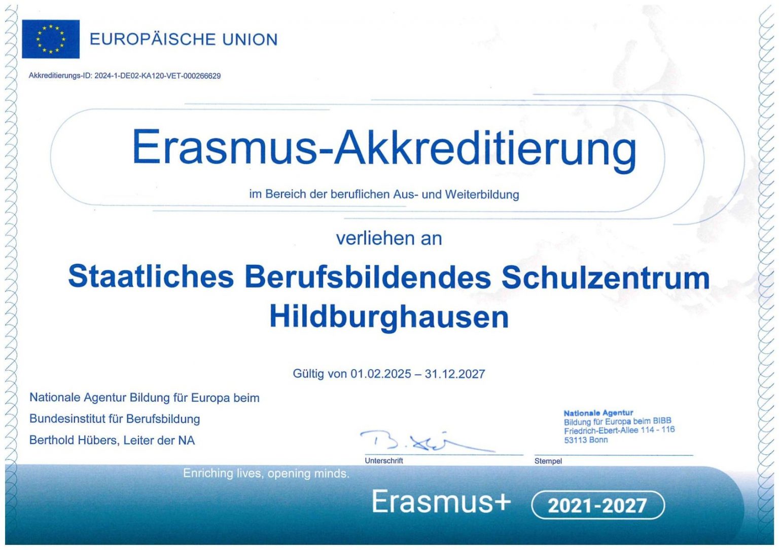 Unsere Schule geht neue Wege – Erasmus-Projekt startet | SBSZ ...